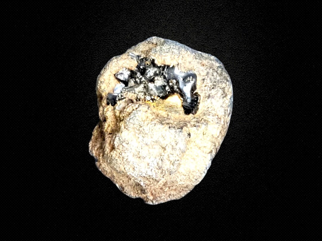 Meteor Suspect: Stunning Fusion-crust Rock Art 57g Specimen - Etsy