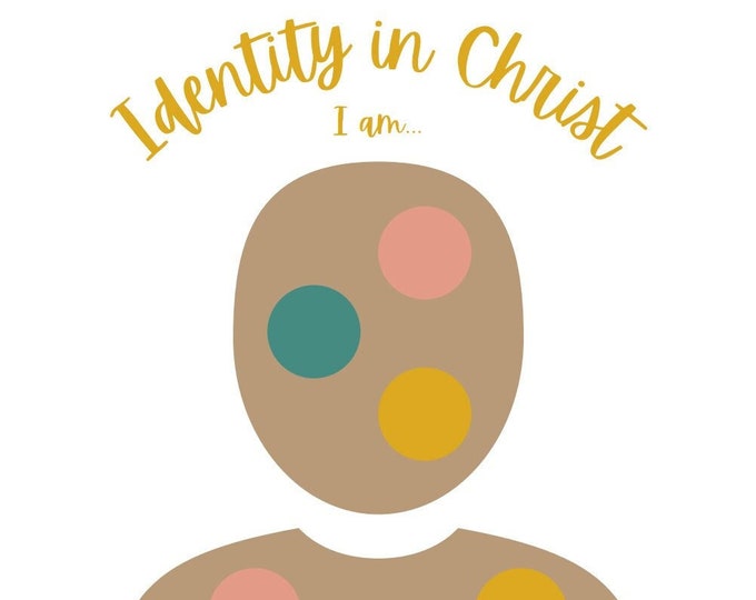Identity in Christ Bible Activity Interactive Bible Lesson Sunday ...