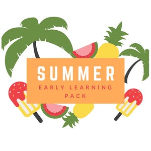 Summer Early Learning Activity Pack - Etsy