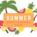 Summer Early Learning Activity Pack - Etsy