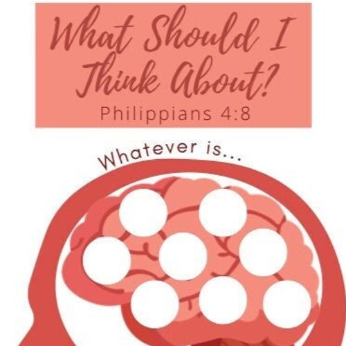Philippians 4:8 Interactive Printable Bible Lesson Busy - Etsy