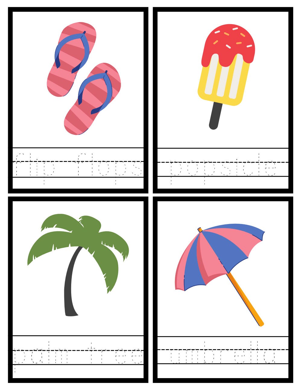 Summer Early Learning Activity Pack - Etsy