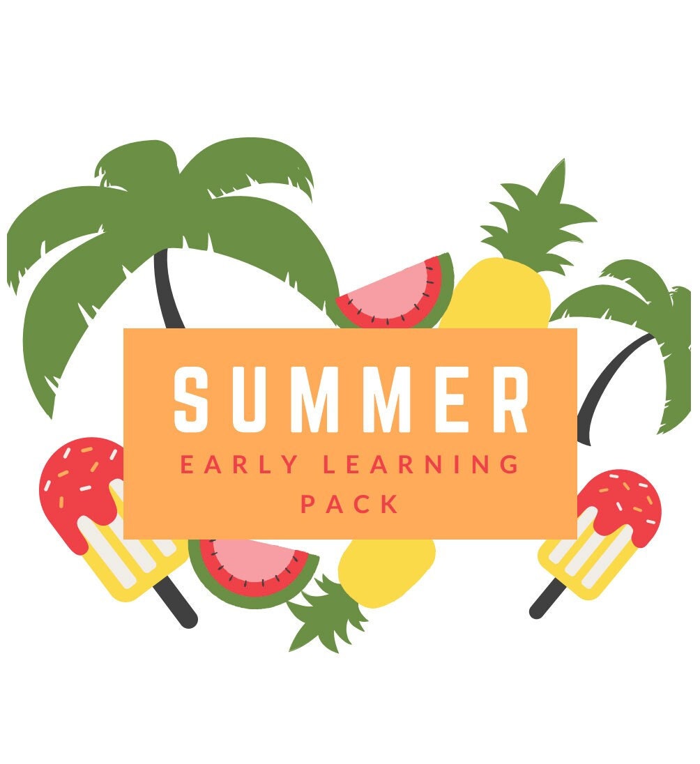 Summer Early Learning Activity Pack - Etsy
