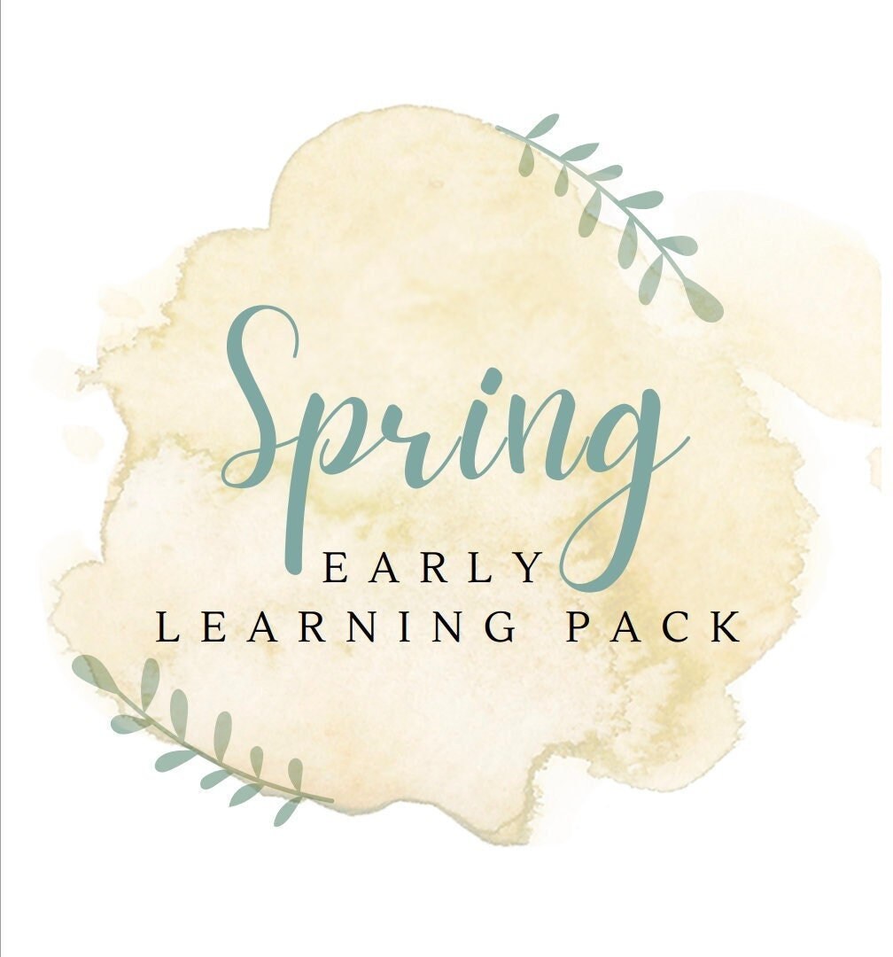 Spring Early Learning Activity Pack | Preschool & Kindergarten ...
