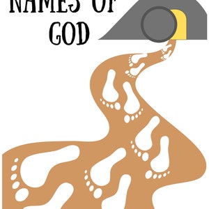 Names of God Poster, Sunday School Printable - Etsy