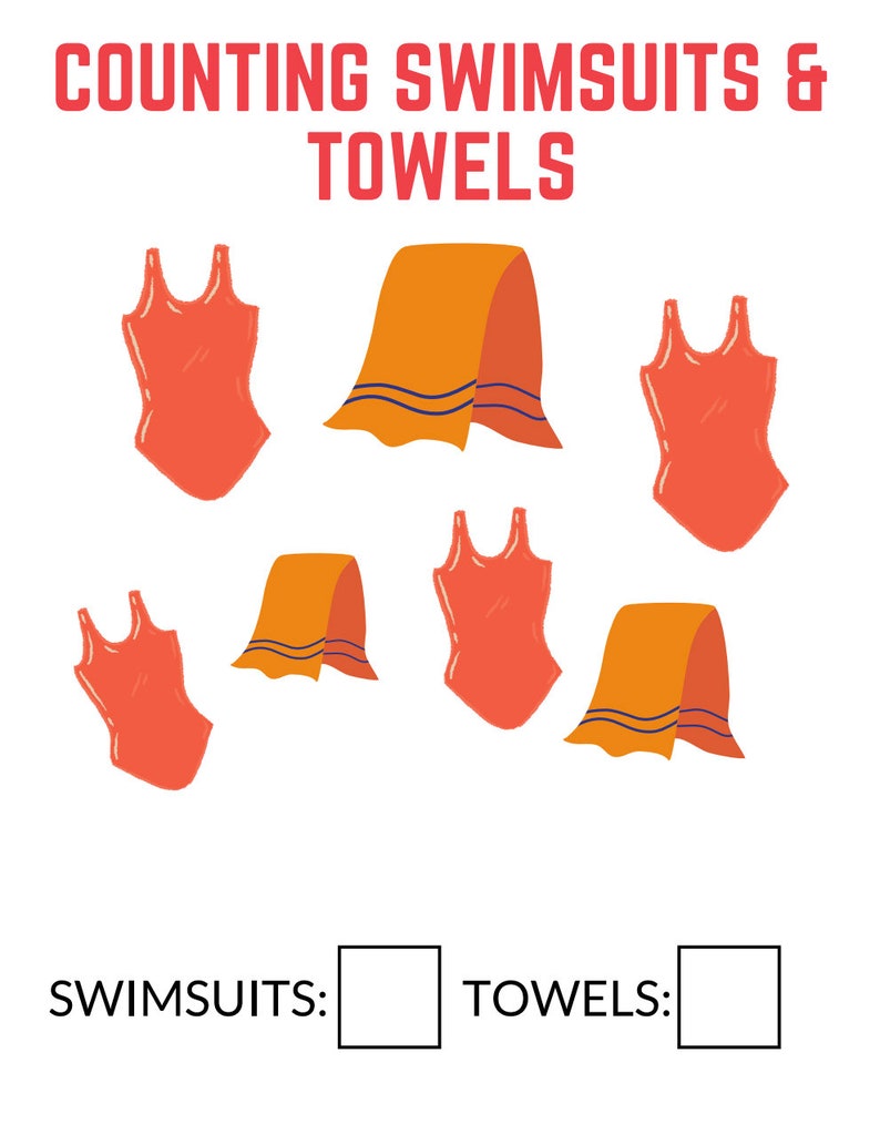 Summer Early Learning Activity Pack - Etsy