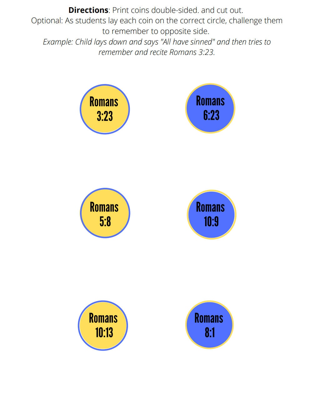 Roman Road Printable Activity Poster | Sunday School Lesson | Gospel ...