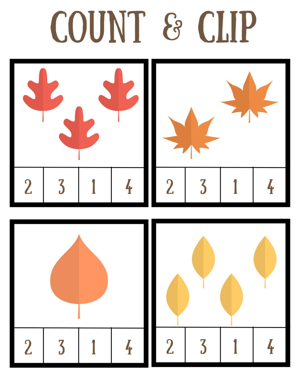 Fall Early Learning Activity Pack Preschool & Kindergarten Activities ...
