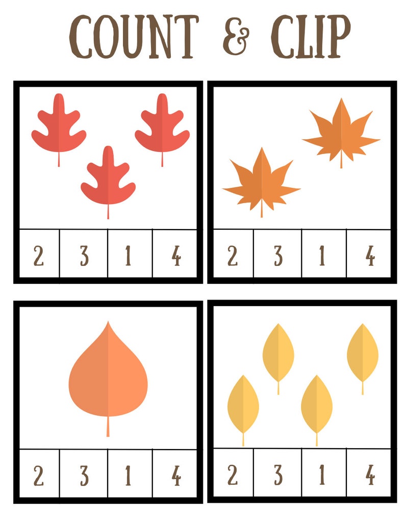 Fall Early Learning Activity Pack Preschool & Kindergarten Activities ...