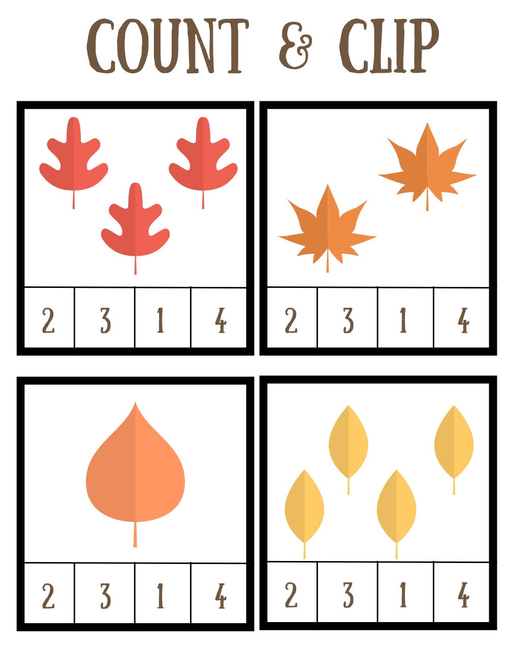 Fall Early Learning Activity Pack Preschool & Kindergarten Activities ...
