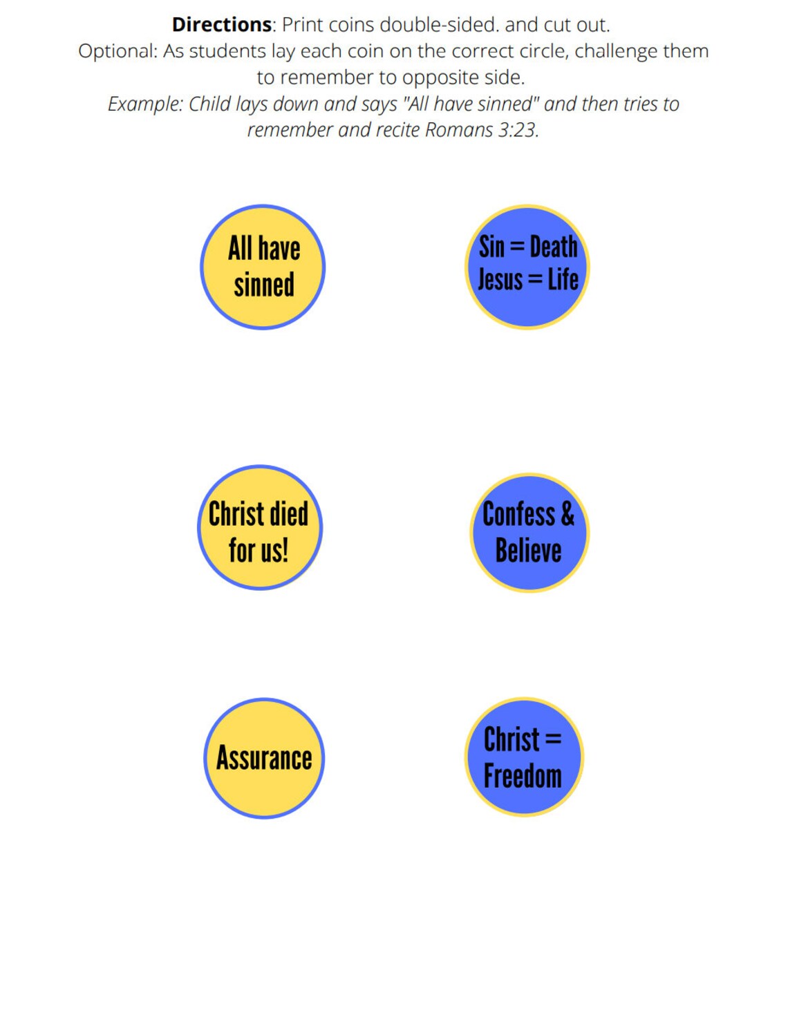 Roman Road Printable Activity Poster | Sunday School Lesson | Gospel ...