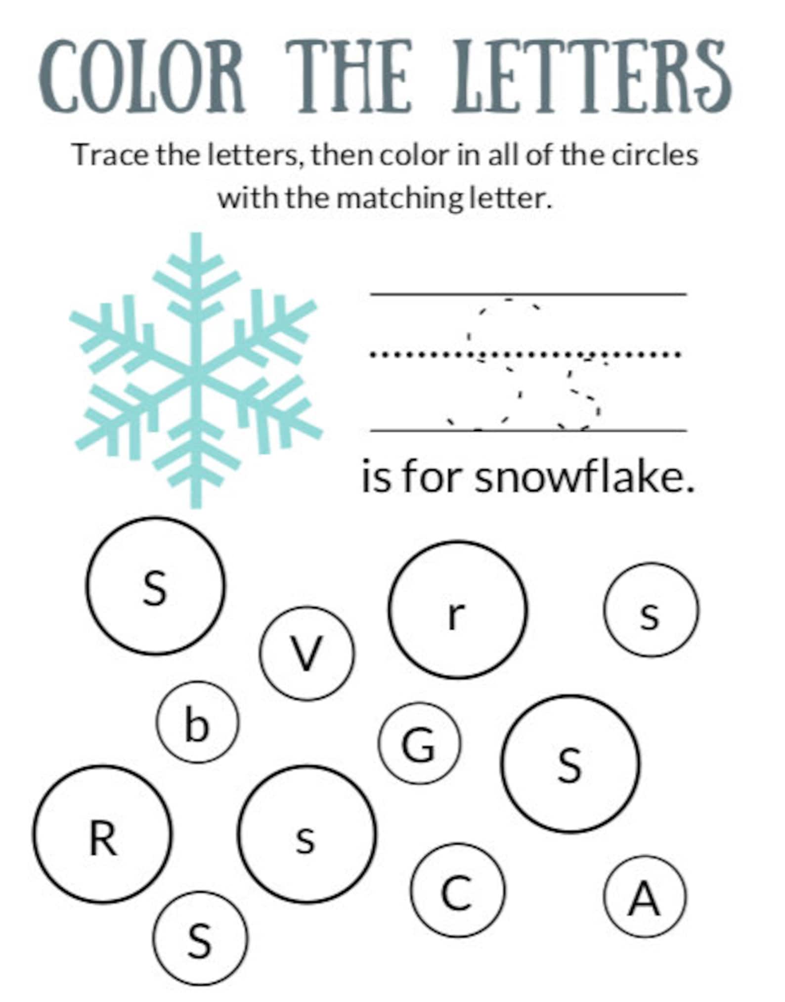 Winter Early Learning Activity Pack Preschool & Kindergarten Activities ...