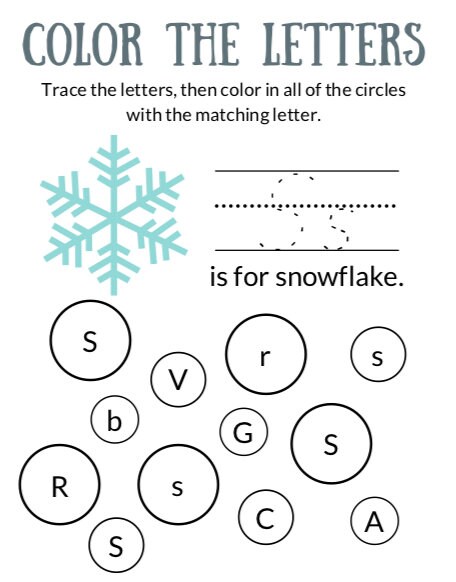 Winter Early Learning Activity Pack Preschool & Kindergarten Activities ...