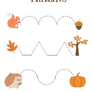 Fall Early Learning Activity Pack | Preschool & Kindergarten Activities ...