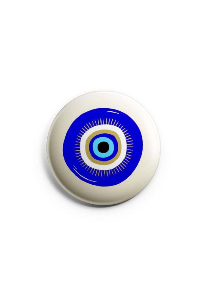 1" Evil Eye Button OR Magnet - Etsy