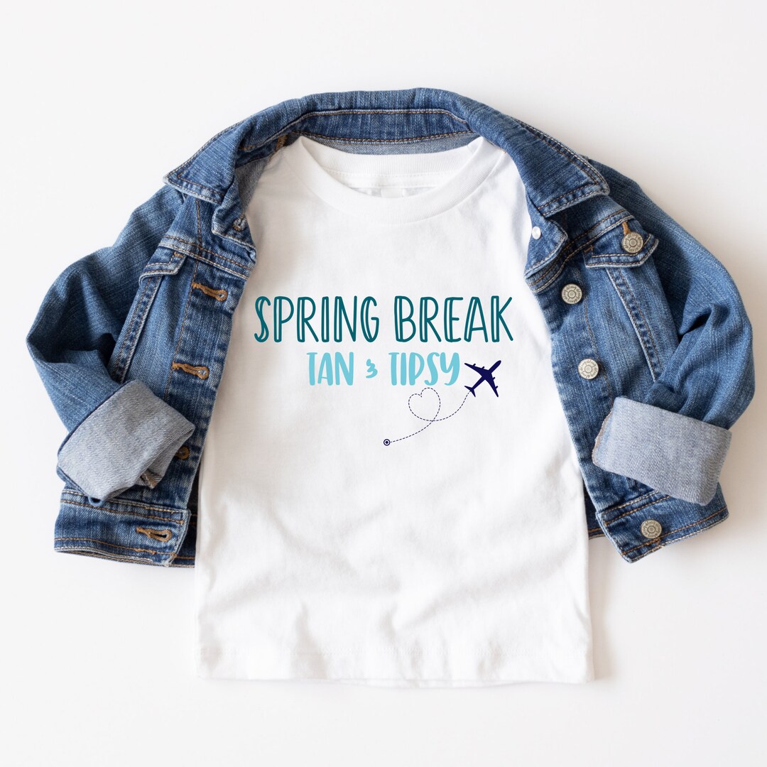 Spring Break Digital Png File, Spring Break Tan and Tipsy Png Digital ...