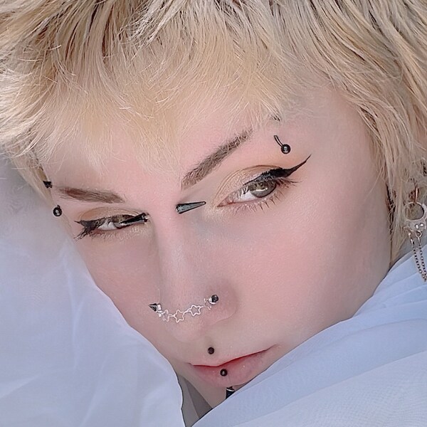 Nose Cuff Chain - Etsy