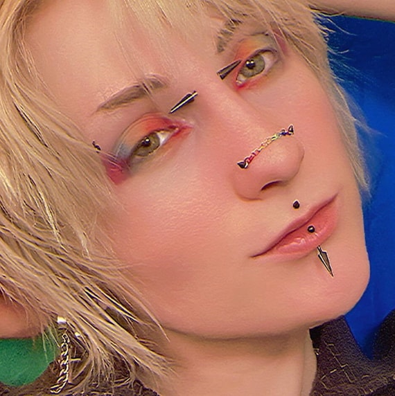 Pride Rainbow Nose Chain - Etsy