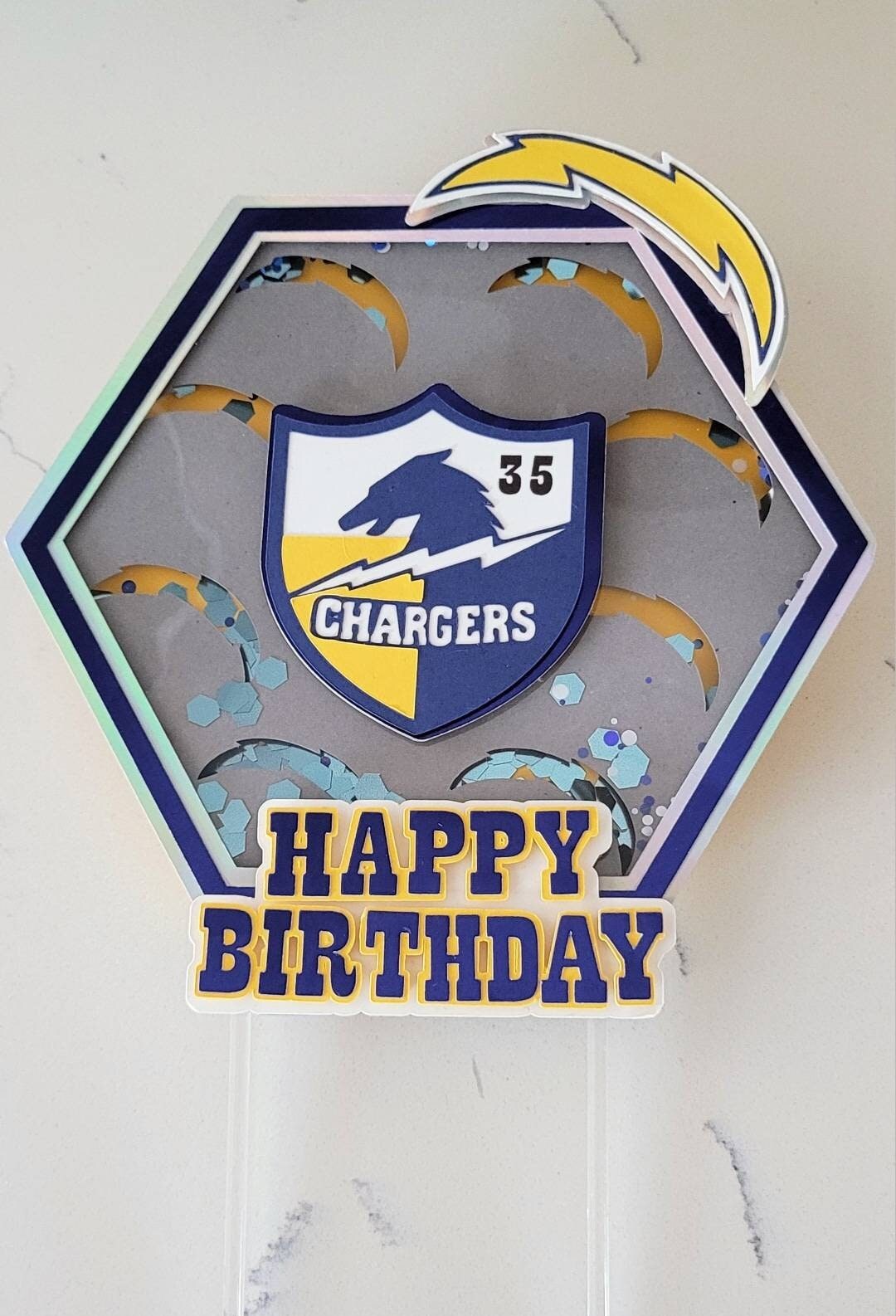 Chargers Cake Ideas