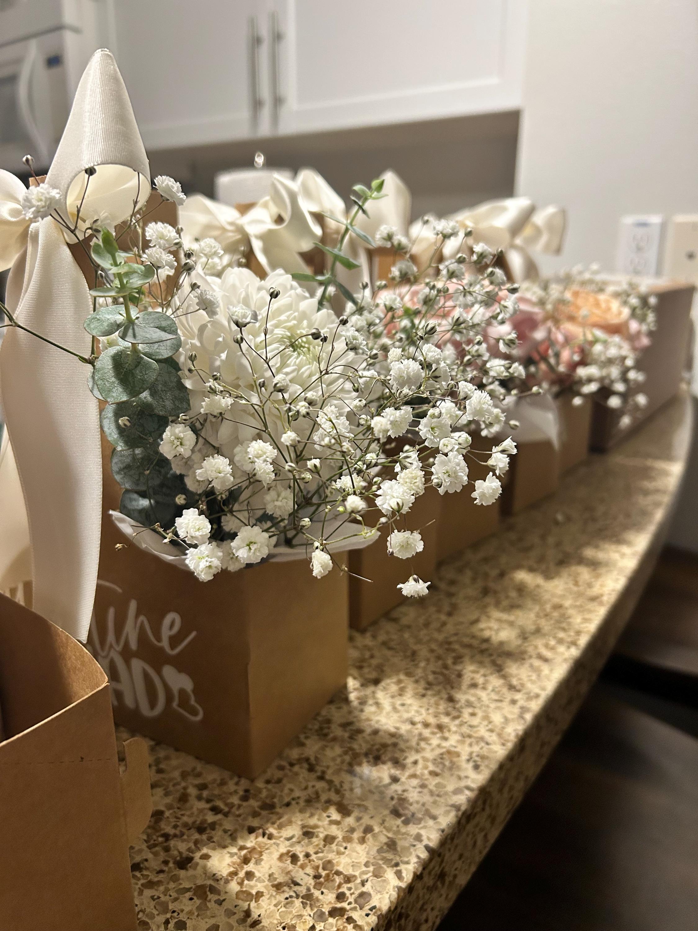 Happily Ever Sip Carrier Personalized Set | Custom Name Gift | Floral ...