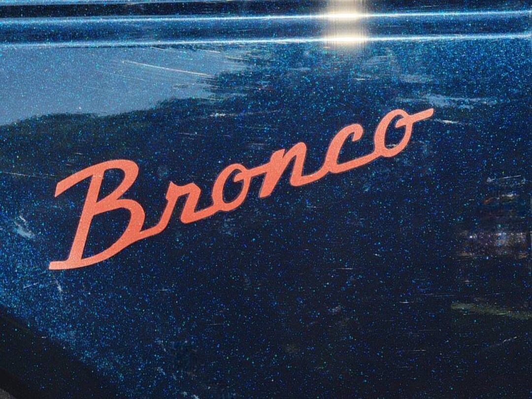 New Ford Bronco package Deal Grill Letters, Fender Emblem Script, and ...