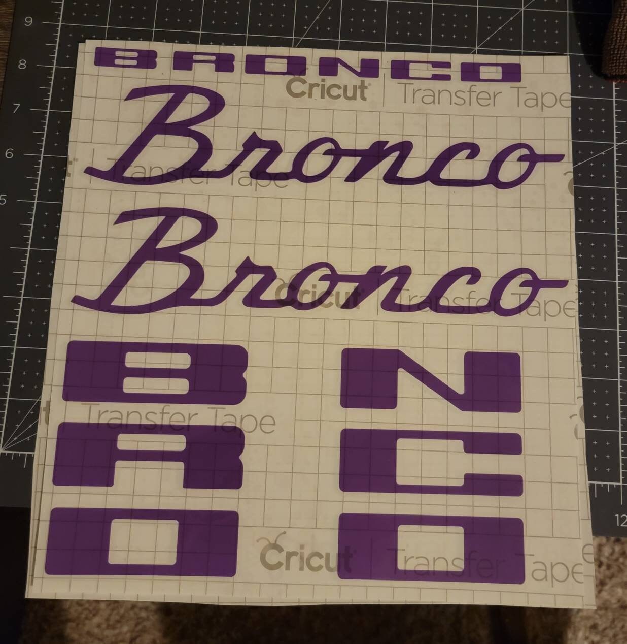 New Ford Bronco package Deal Grill Letters, Fender Emblem Script, and ...