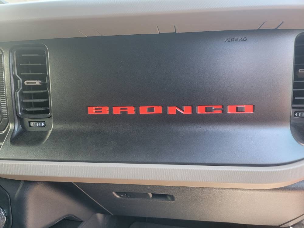 New Ford Bronco package Deal Grill Letters, Fender Emblem Script, and ...