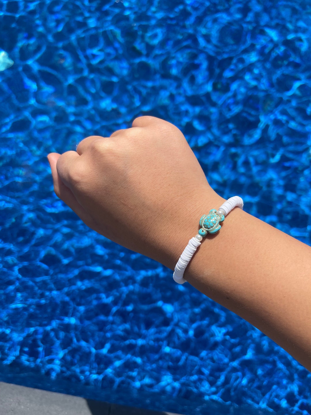 Preppy Blue Turtle Bracelet - Etsy