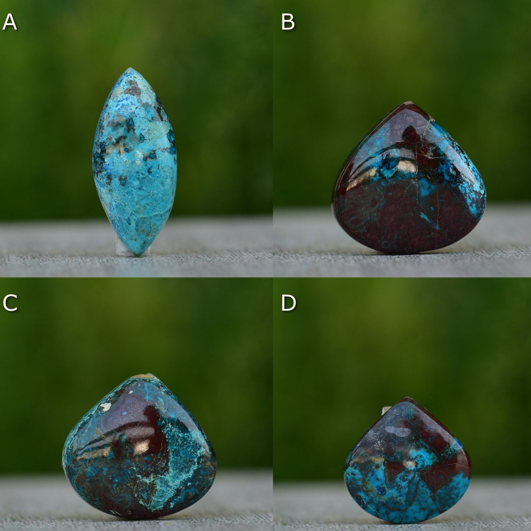 Natural Beautiful Shattuckite Gemstone, Natural Blue Shattuckite ...