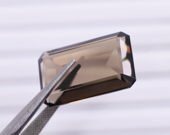 AAA Quality, Natural Smokey Quartz Cut Stone ,faceted Heart Shape ...