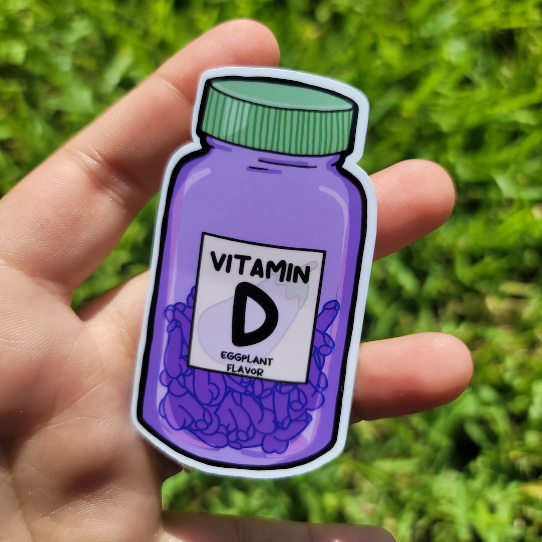 Vitamin D | Sticker - Etsy