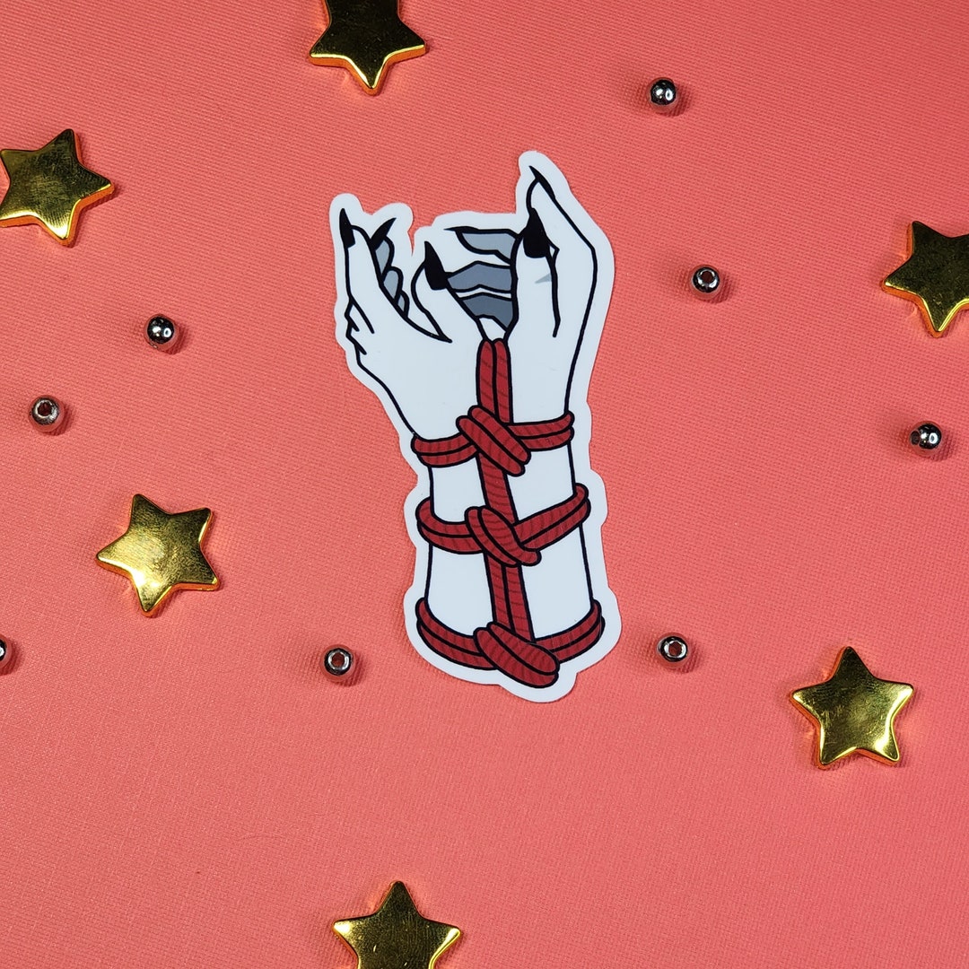 Tie Me up | Sticker - Etsy