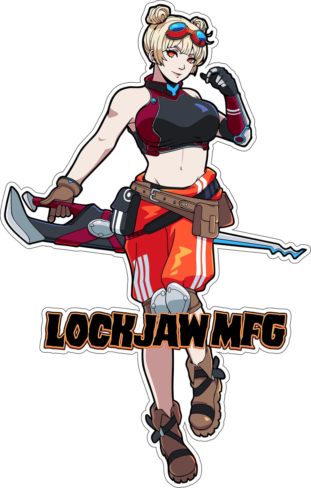 Triple Peak Lock Pick Lady Die Cut Decal - Etsy