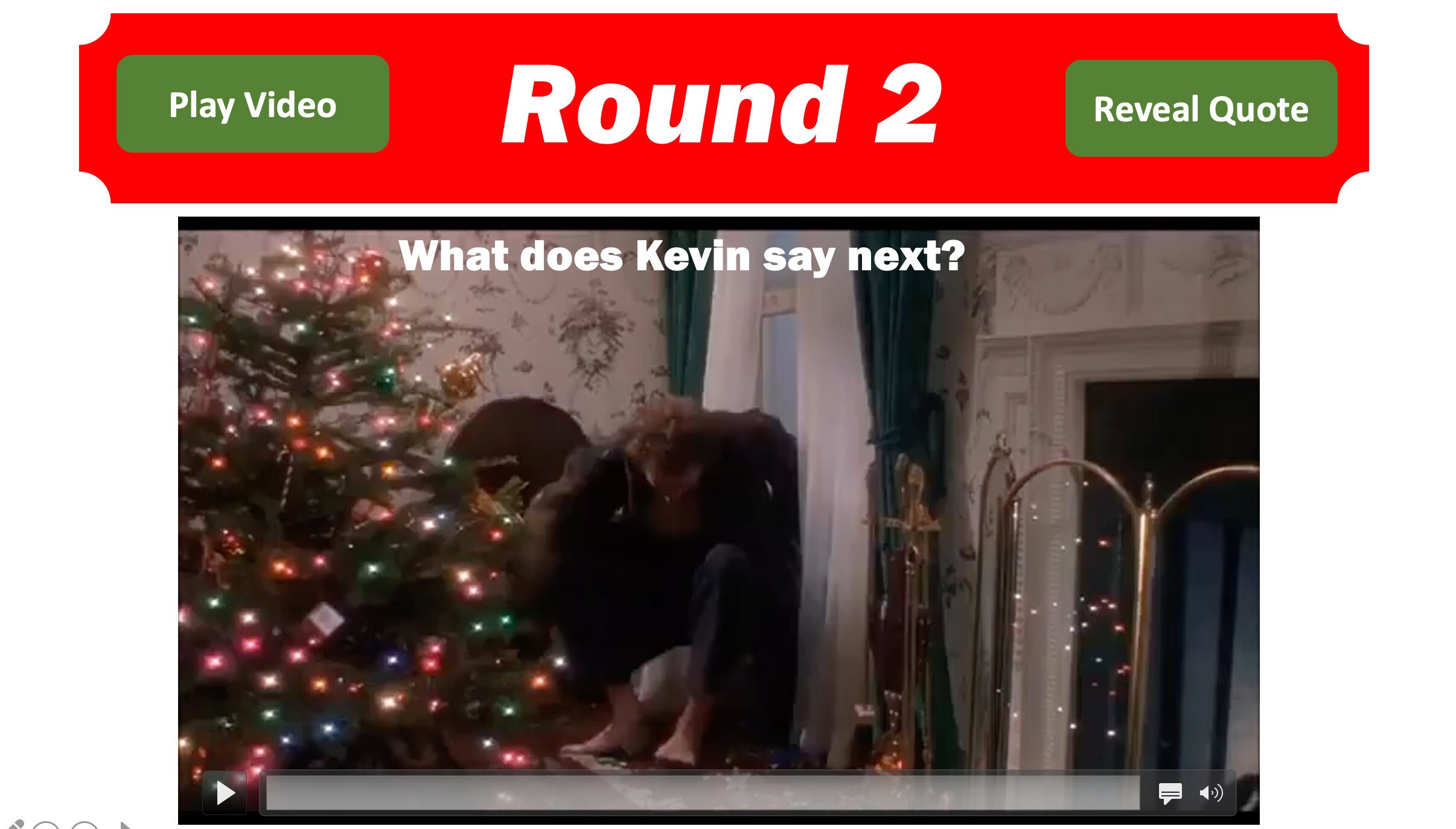 Christmas Movie Quote Game (powerpoint) - Etsy