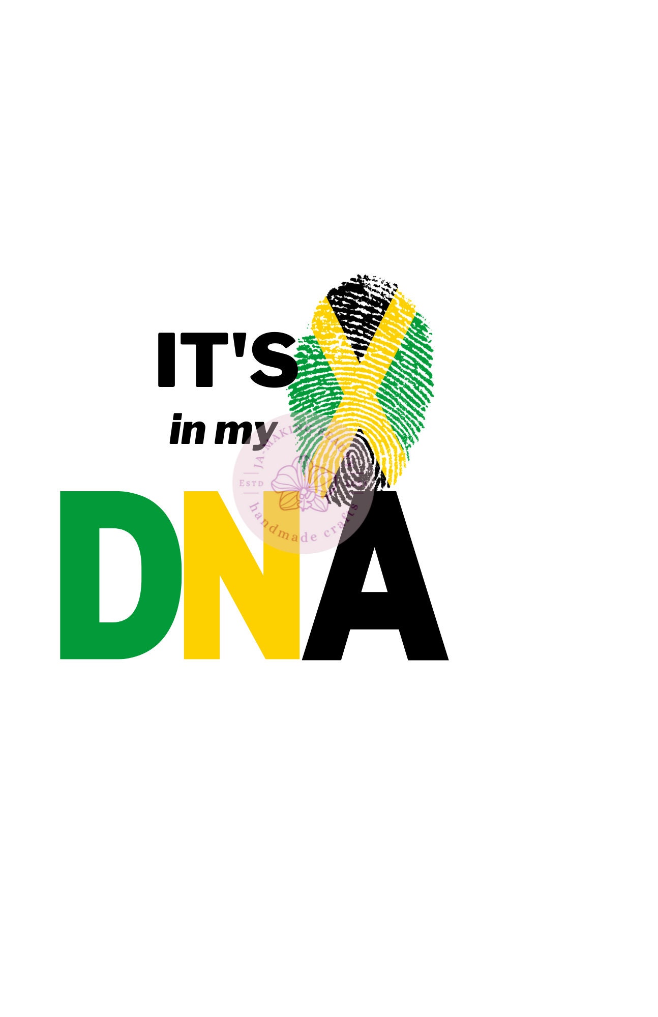 Jamaican Man & Woman, It's in My DNA Pngs - Etsy