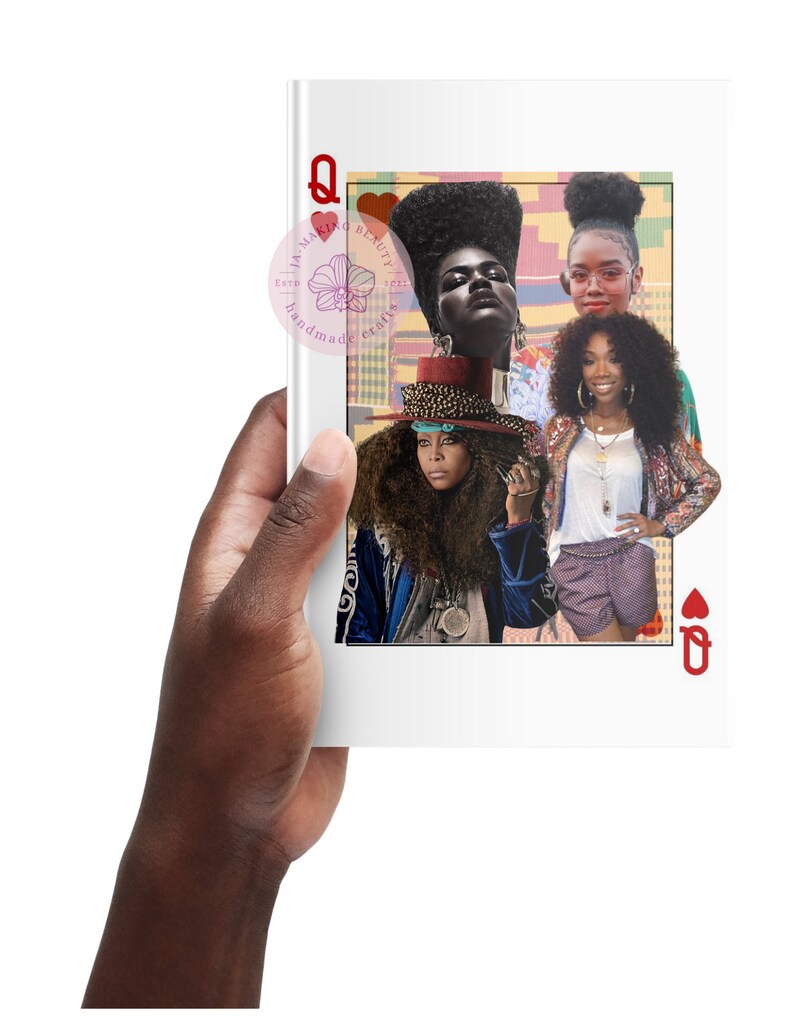 Black Queens Black Bosses, Black Queen Playing Cards, Black History PNG ...