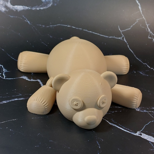 3d Printed Teddy Bear - Etsy