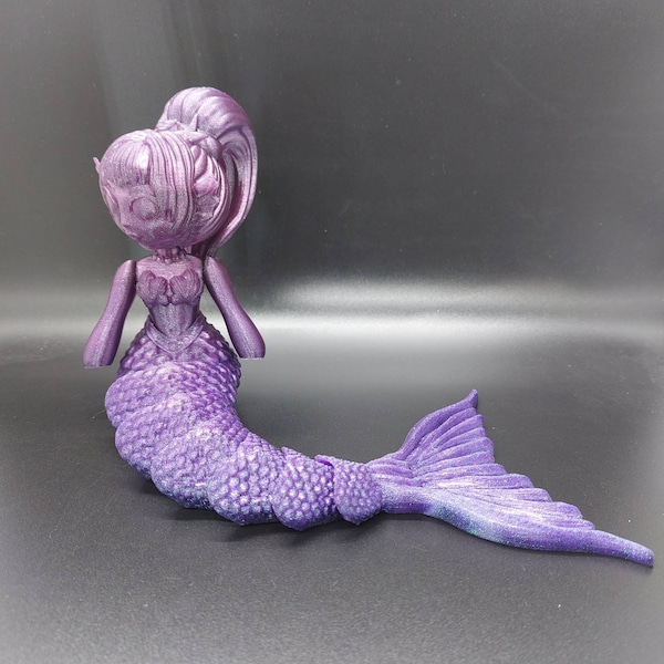 Articulated Mermaid Stl File - Etsy