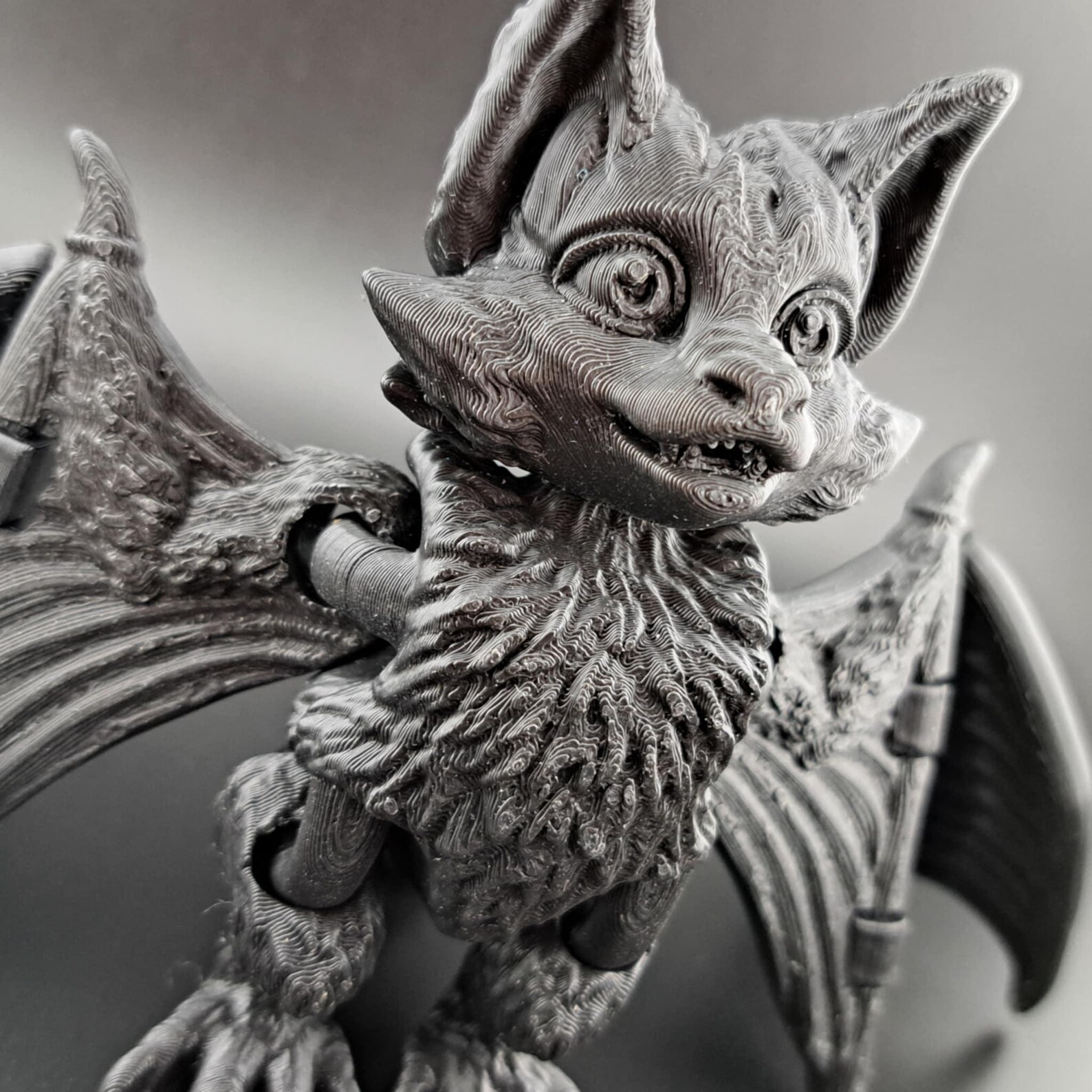 Ahool, Cryptid, Bat, Primate, 3d Printed, Gifts, Collectibles, Knick ...
