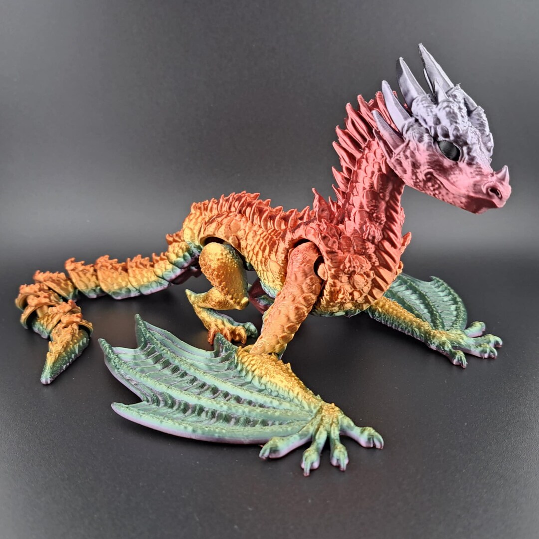 Fyros Wyvern by Mysticsaige 3d Printed Gifts Collectibles Fantasy ...