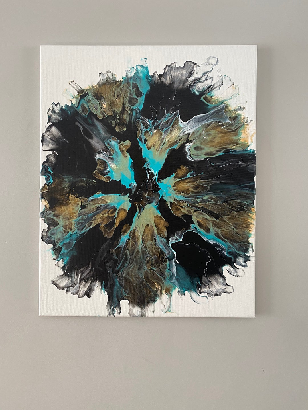 Aqua Explosion - Etsy