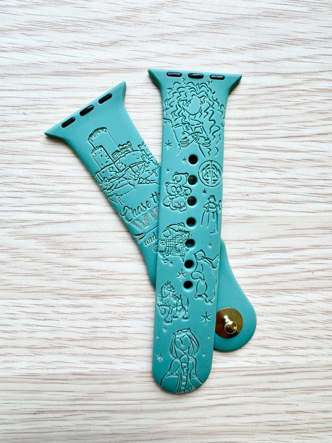 Merida Watchband, Engraved Watch Band, Brave Watchband, Disney Watch ...