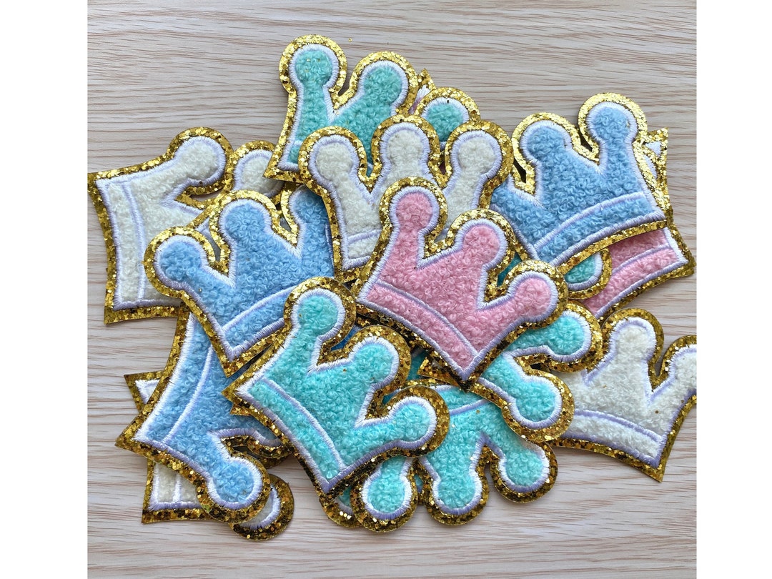 Crown Patch, Chenille Disney Patch, Princess Patch, Iron on Patch ...