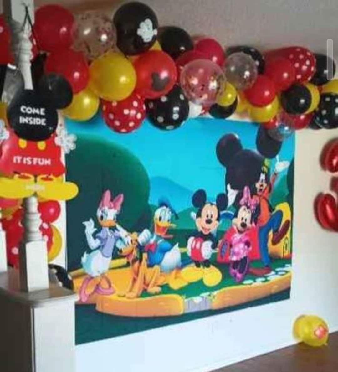 Mickey Mouse Decorations - Etsy