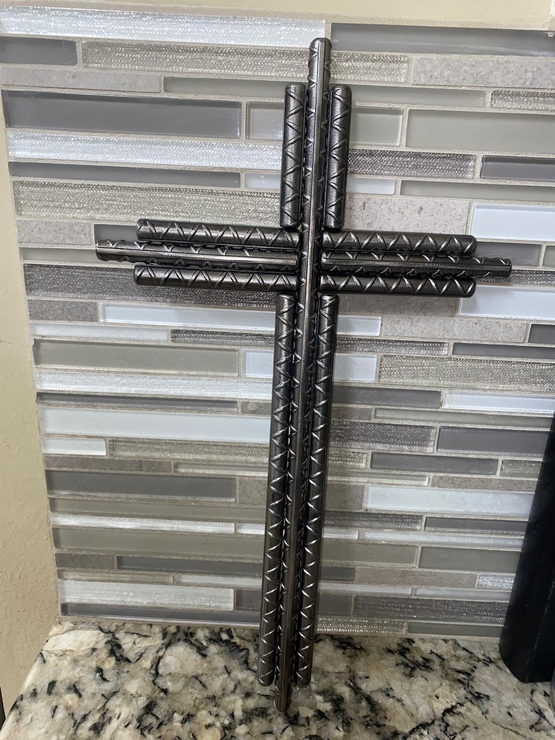 Rebar Cross - Etsy