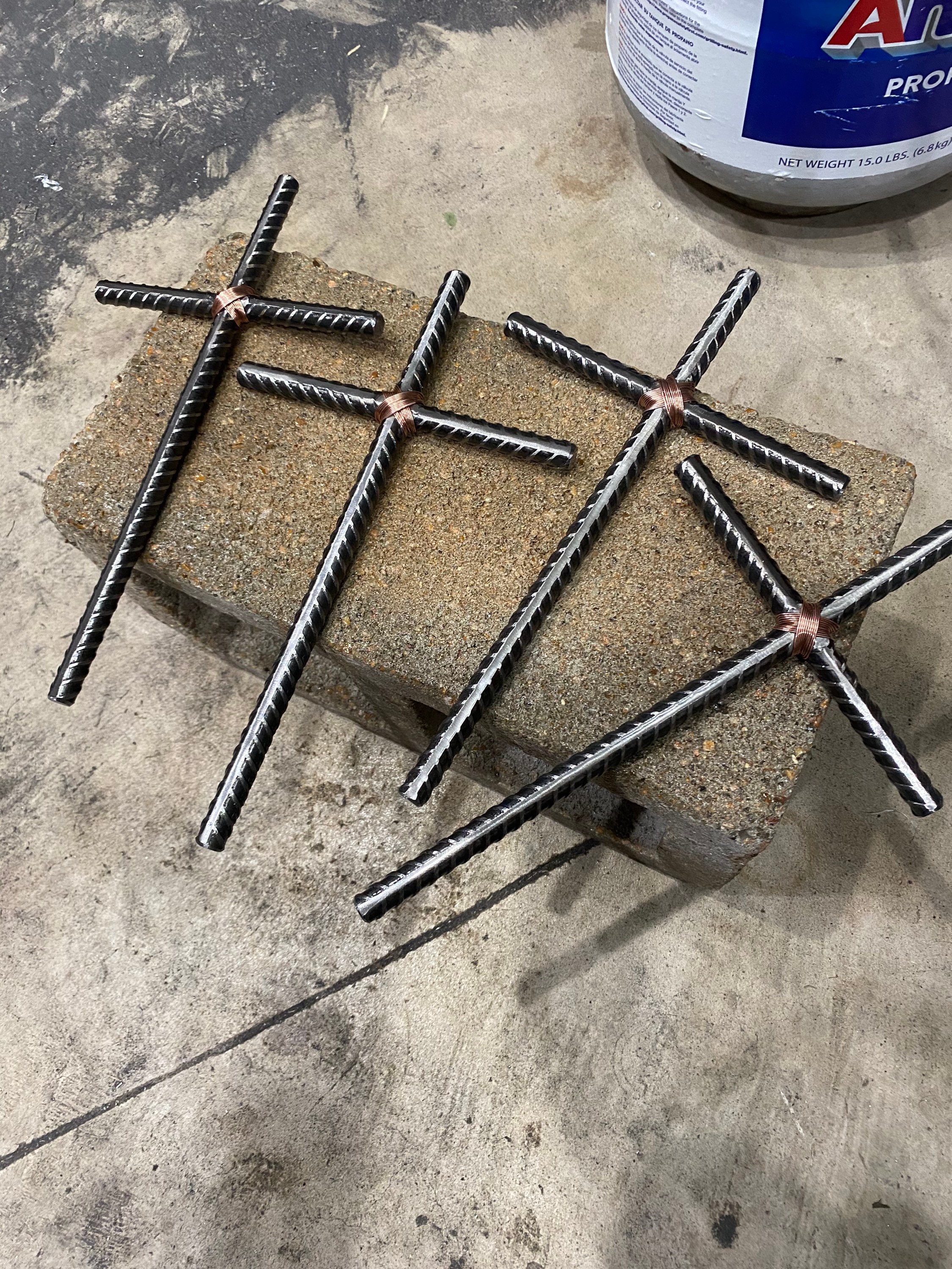 Rebar Cross - Etsy