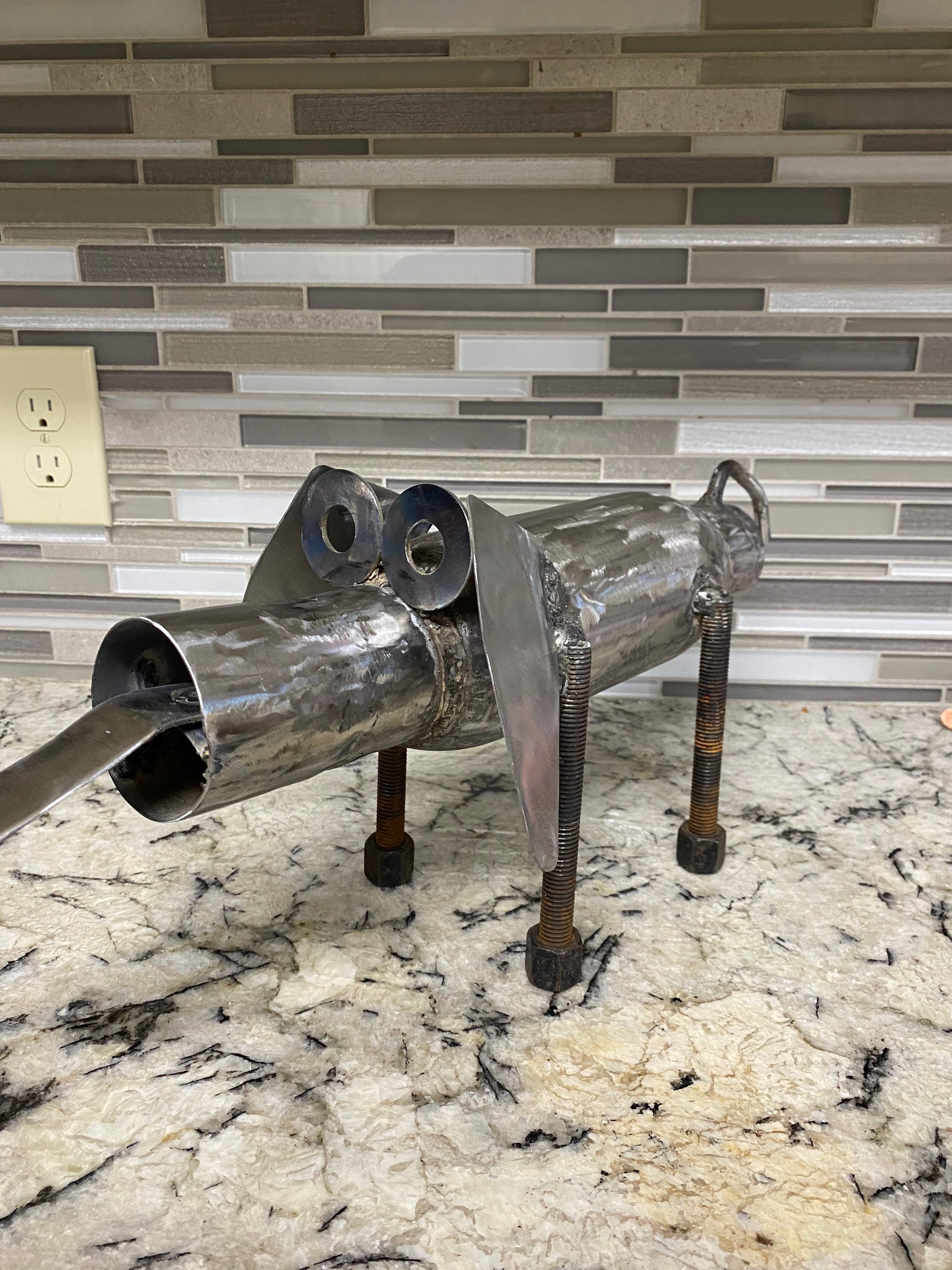 Steel Pipe Art Figures