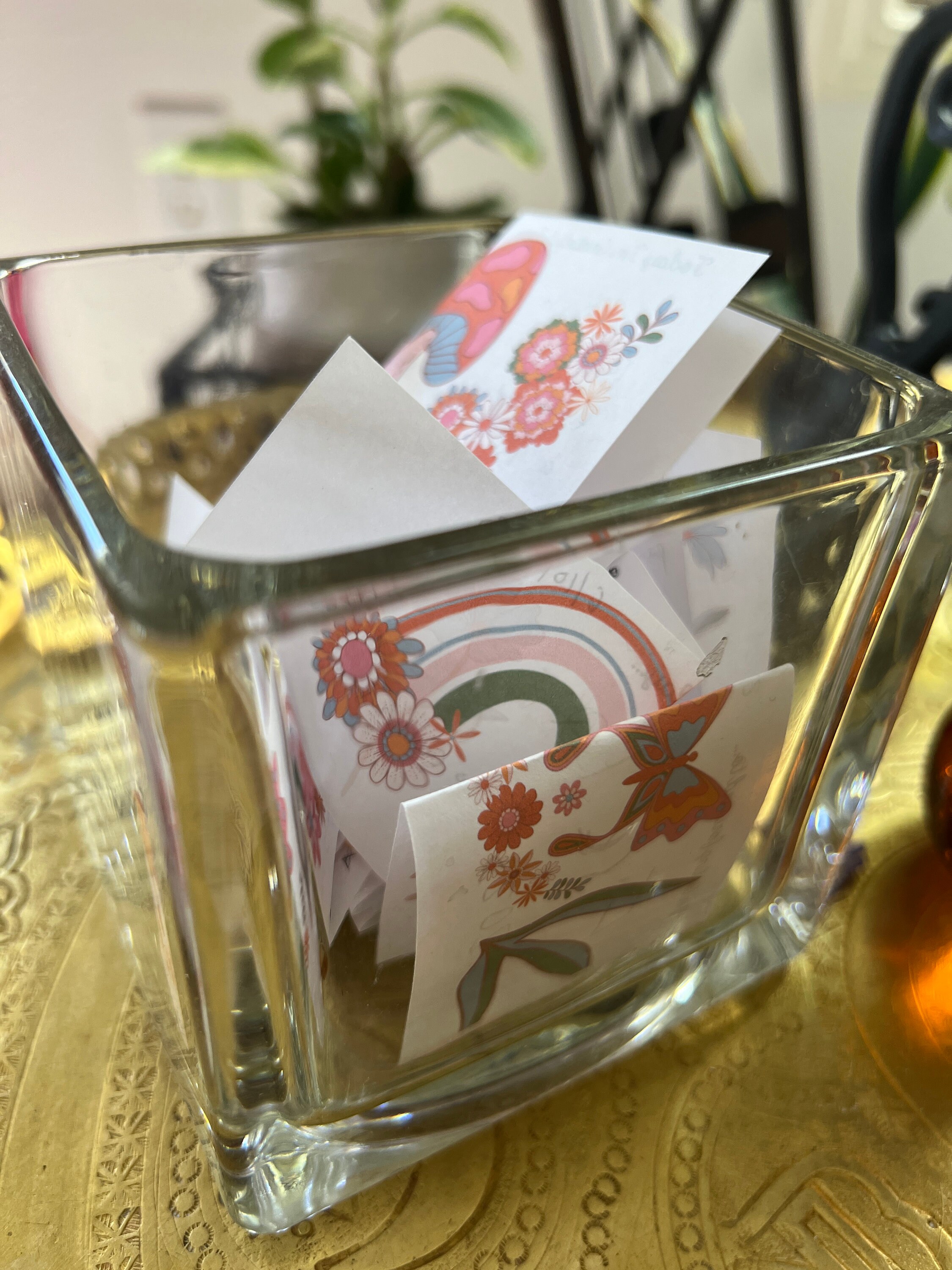 Retro Themed Gratitude Jar Cards (digital File) - Etsy