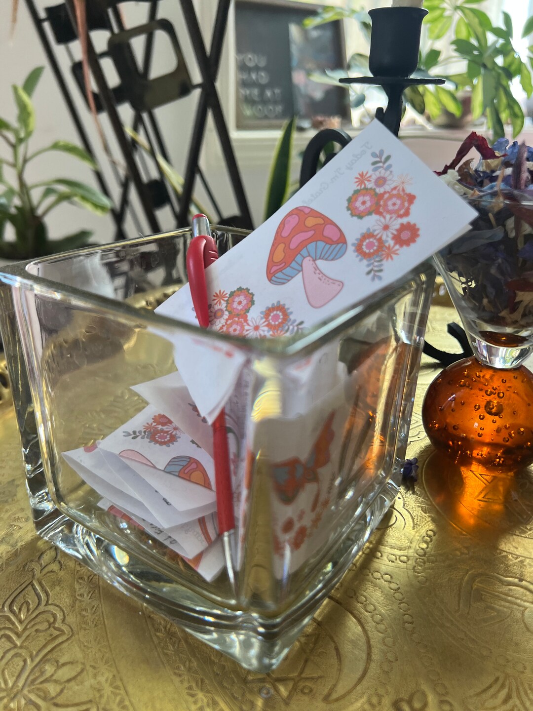 Retro Themed Gratitude Jar Cards (digital File) - Etsy