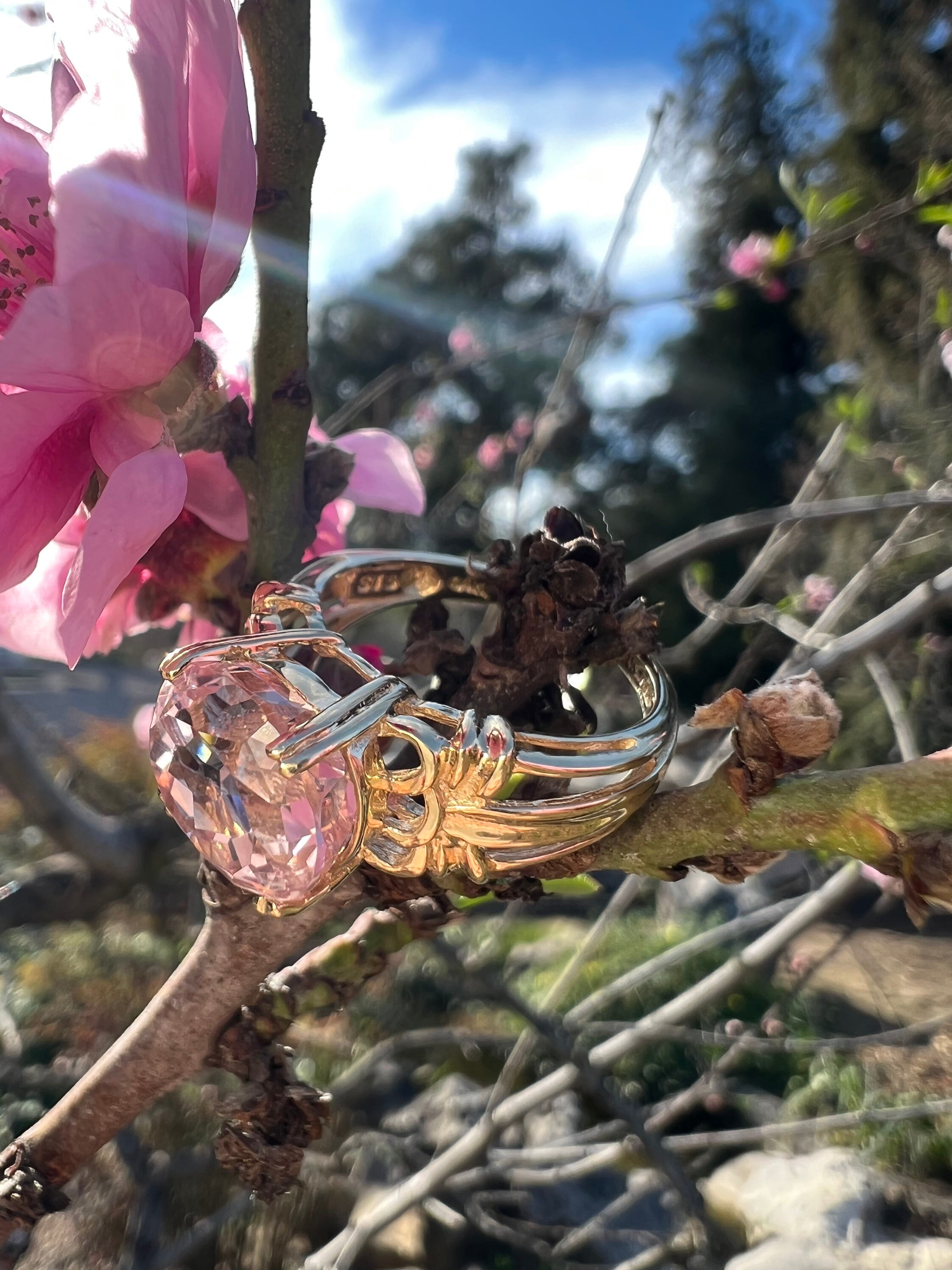 Gorgeous 14k Genuine Kunzite Ring - Etsy